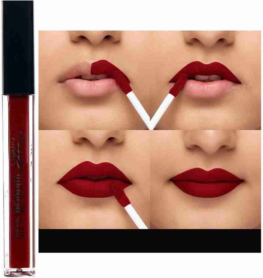 Maroon liquid lipstick store