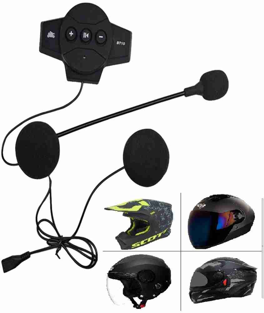Motorcycle Helmet Earbuds TRX S2 Motorcycle Bluetooth Headset
