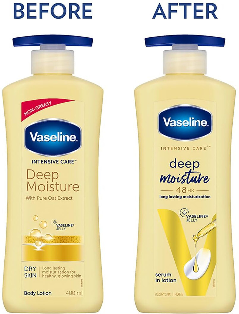 Vaseline winter lotion deep restore 400 ml pack of 2