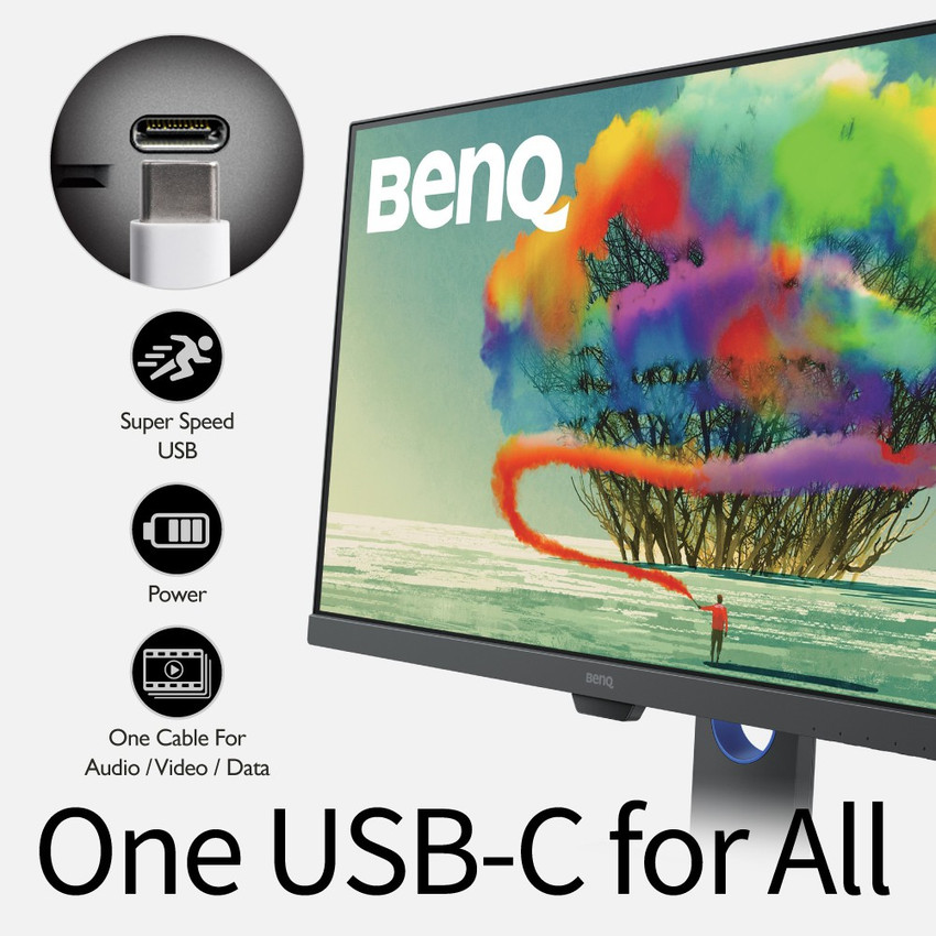 BenQ PD 68.58 cm (27 inch) Quad HD LED Backlit IPS Panel BenQ PD 68.58 cm (27 inch) Quad HD LED Backlit IPS Panel