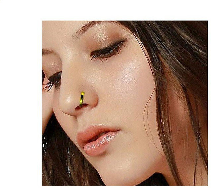 fashion accessories Gold plated Plated Metal Nose Ring
