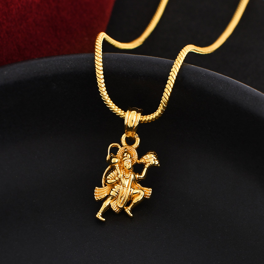 Hanuman ji gold locket store