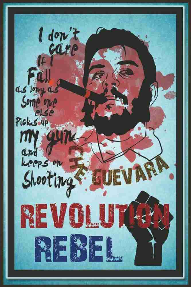 Che Guevara Revolution Poster CHE GUEVARA POSTER CUBAN REVOLUTION WALL