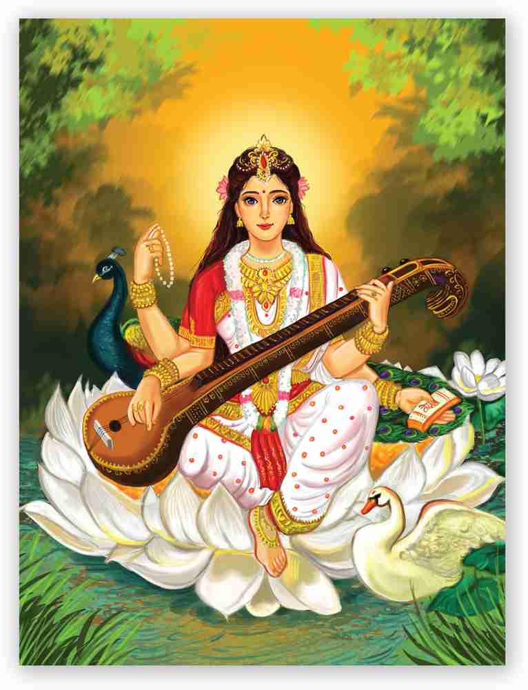 Hindu God Saraswati Hindu Goddess Saraswati: Goddess Of Knowledge