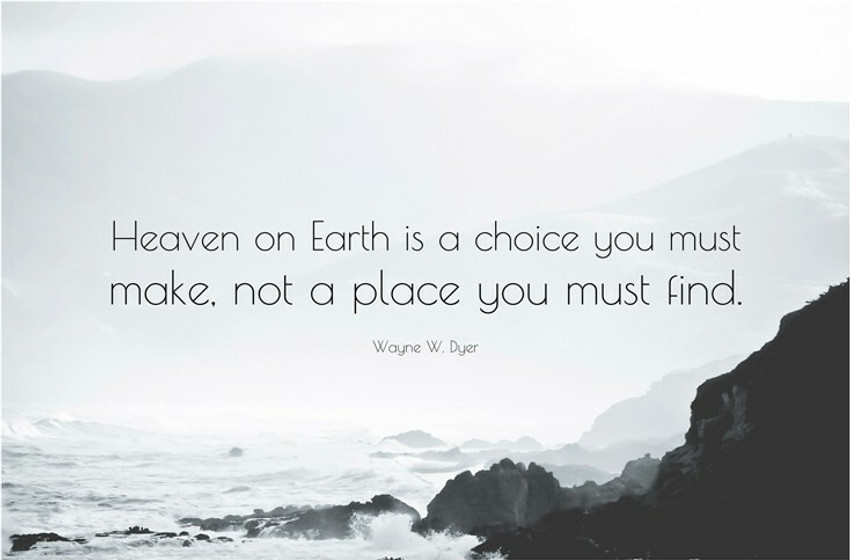 Earth And Heaven Quotes While We Look Forward To A New Heaven, Let's
