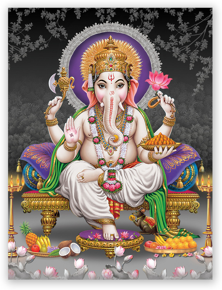 Hindu Gods Ganesh Giri Left Trunk Ganpati | Ganesh Murti | Vinayagar