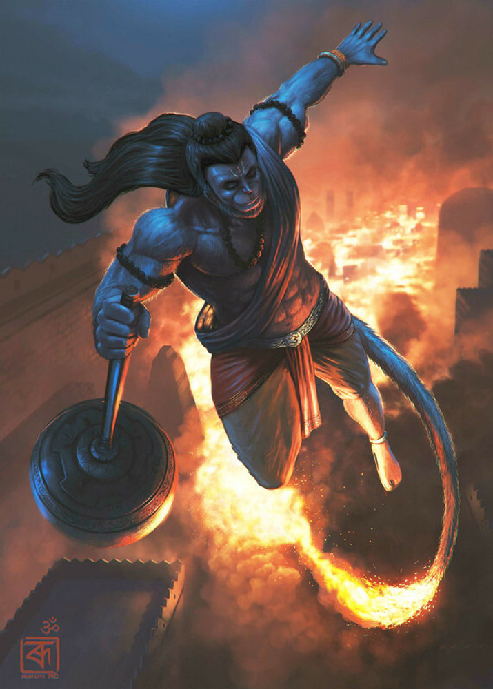Lord Hanuman Animated Wallpapers Hd ArtStation The Gods Of Bharat