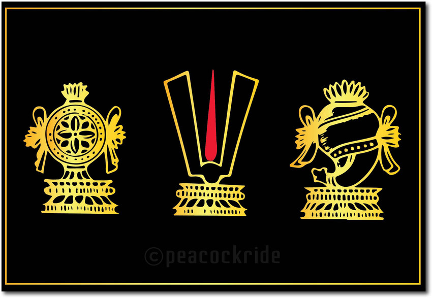 Tirupati Balaji Logo Trendy Balaji Tilak Sticker And Logo For Cars And
