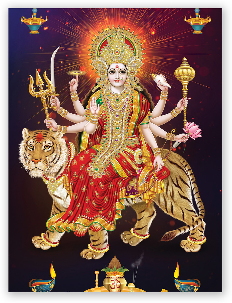 Hindu God Durga Kali Goddess Durga Parvati Hindu Deity Hinduism India