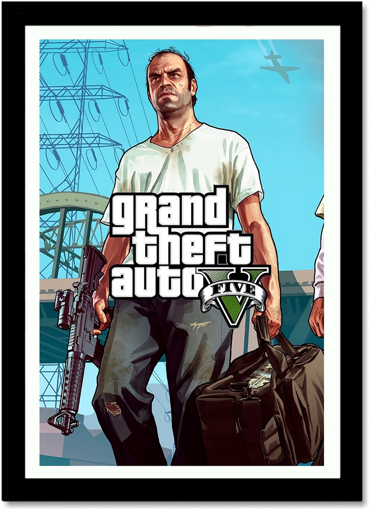Affiche De Gta V GTA 6 Poster – Posterwa