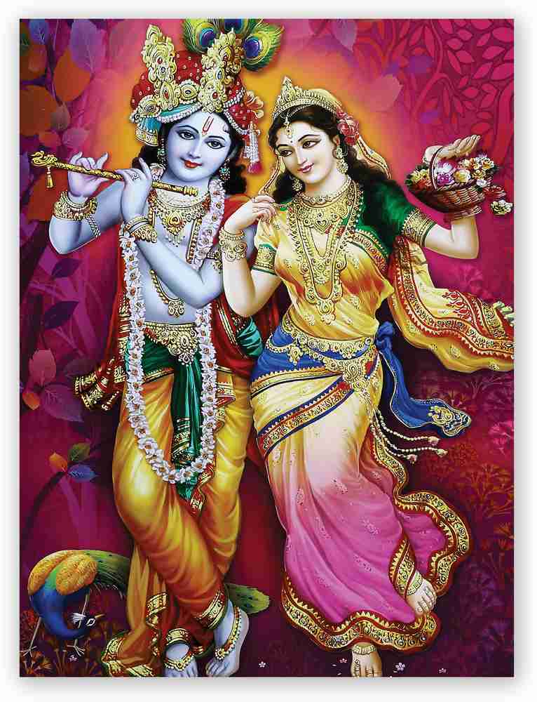 Hindu God Krishna And Radha Hindu God Radha Krishna Idol Statue For