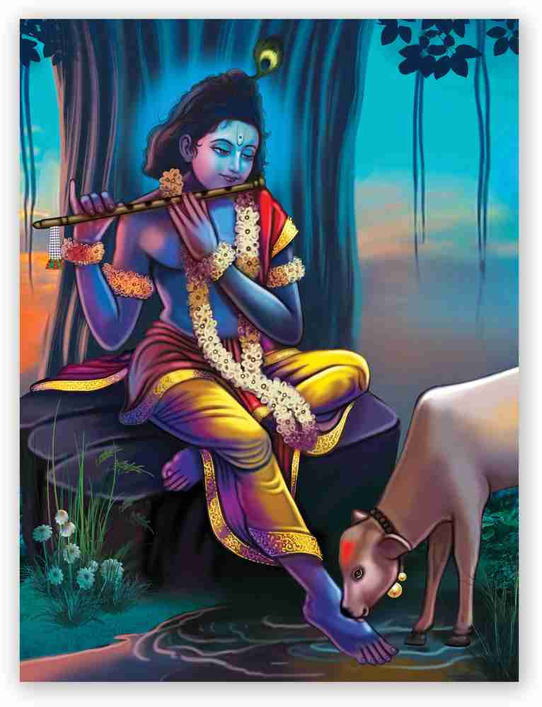 Krishna Flute Lord Krishna Playing Flute