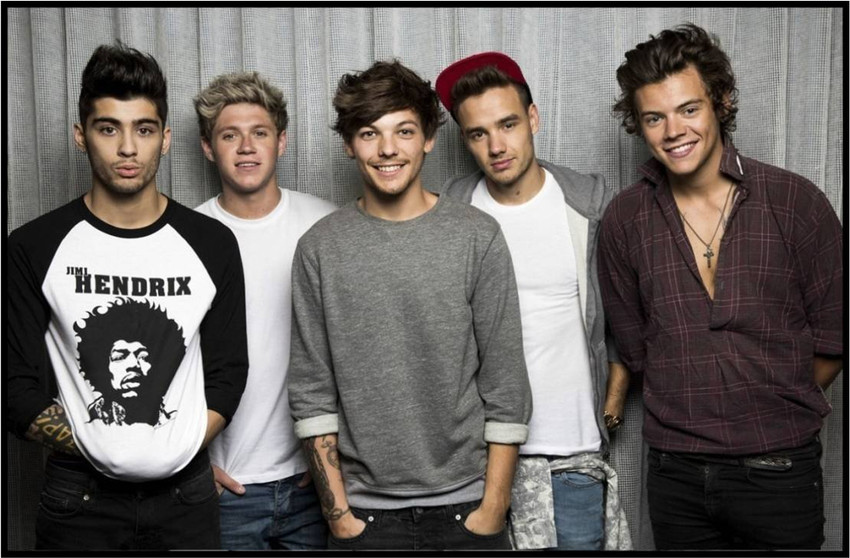 One Direction Poster On Wall
