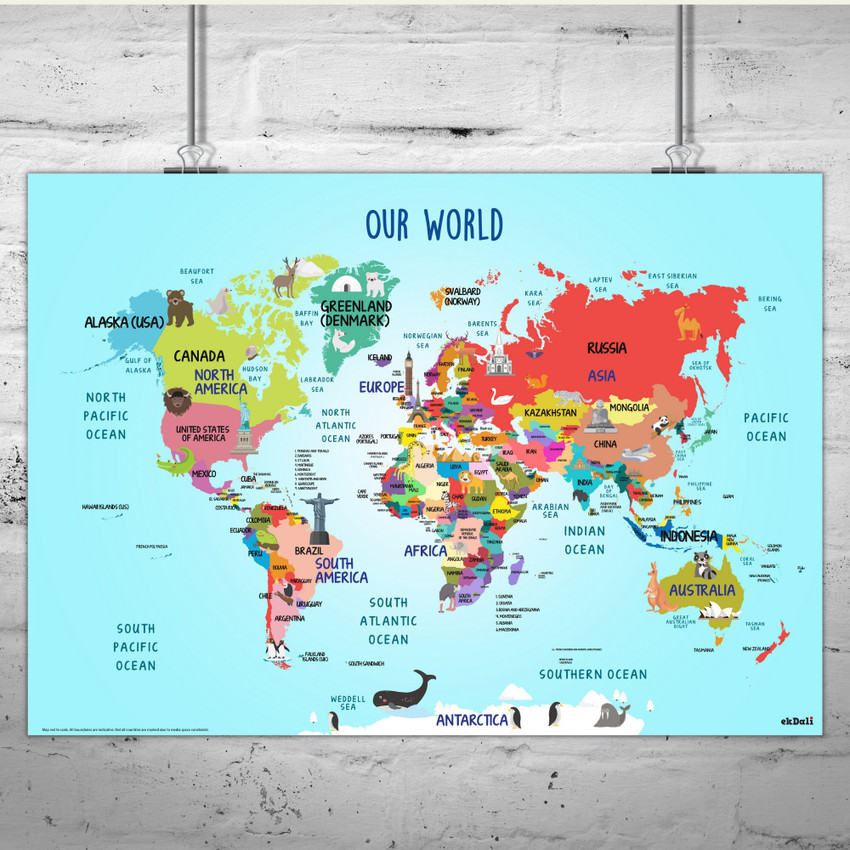 Free Printable World Map With Country Names Printable Maps