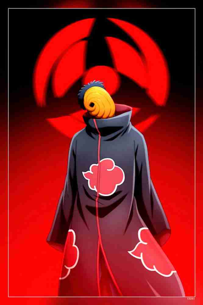 Tobi Akatsuki Wallpapers Akatsuki Naruto Tobi Spiral Notebook By