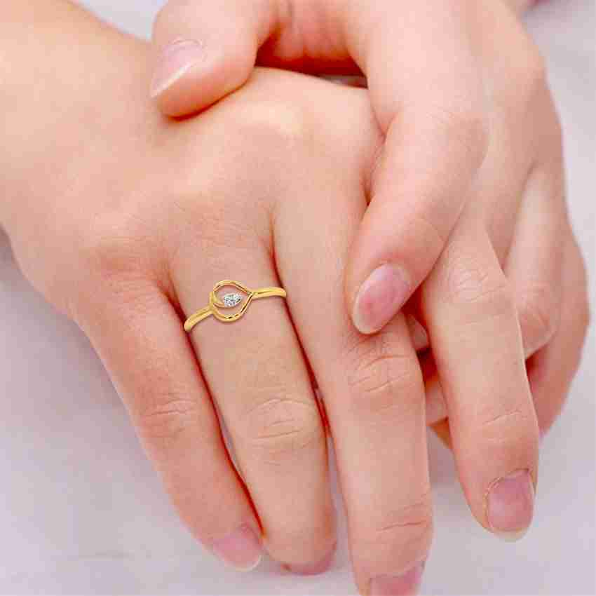 Kalyan jewellers gold ring for women store
