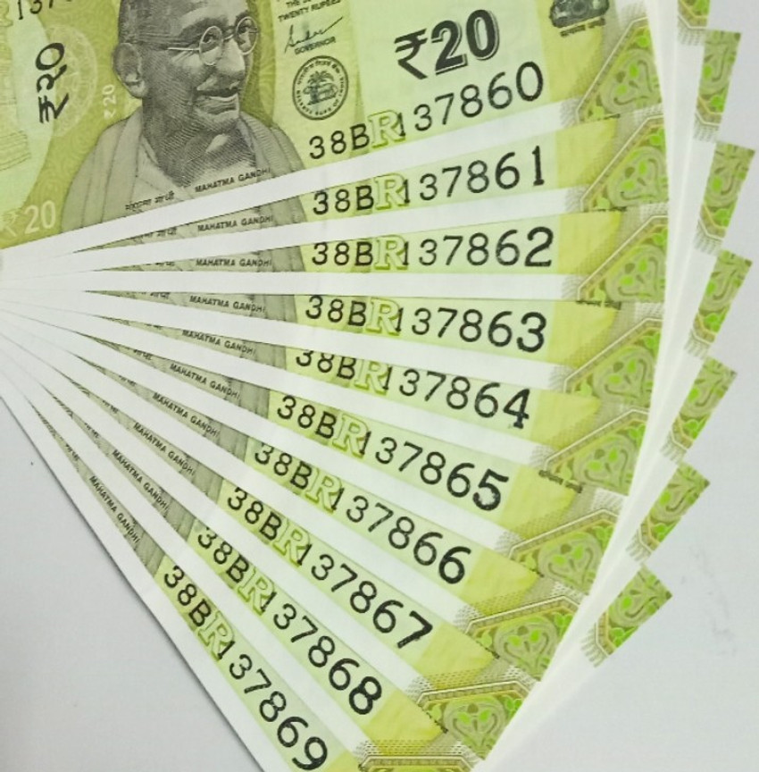 Image Of 20 Rupee Note