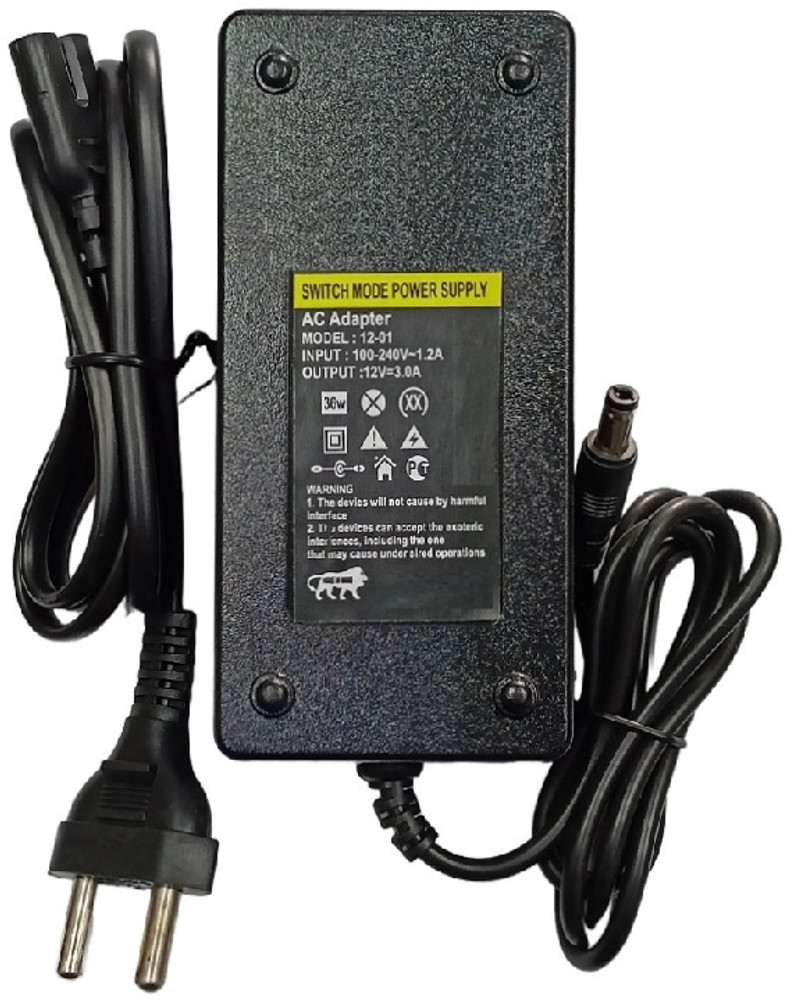 12 Volt 1 Amp Power Supply AC To DC 12V 1A Power Supply Adapter