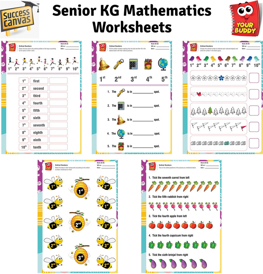 Worksheet For Senior Kg Math Worksheets And Quizzes On Numbers And