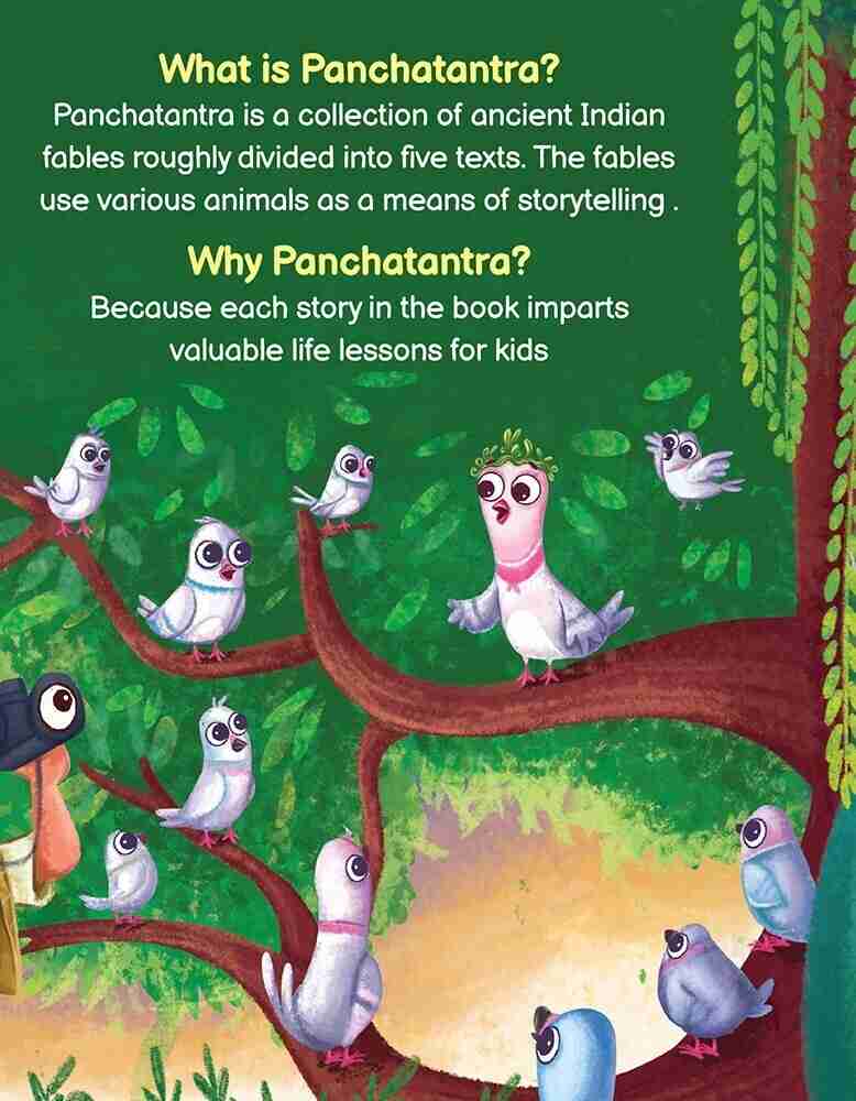 panchatantra stories coloring pages