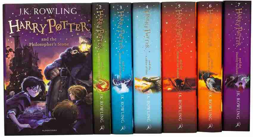 Harry Potter 7 Libro The Complete Harry Potter 7 Books Boxed Set (jk
