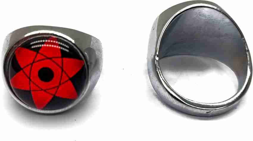 Uchiha Sharingan Eye Naruto Stainless Steel Stud Earrings New Anime