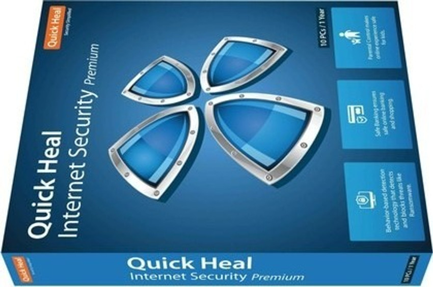 Quick Heal Total Security Latest Version 10 User 3 Years QUICK HEAL
