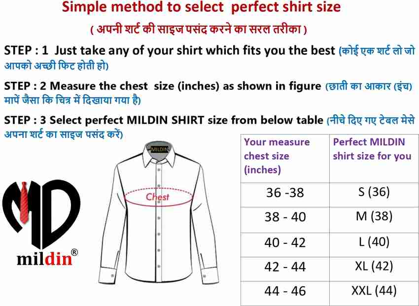 Slim Fit Shirt Size Chart India Buy U.S. POLO ASSN. Men's Slim Fit