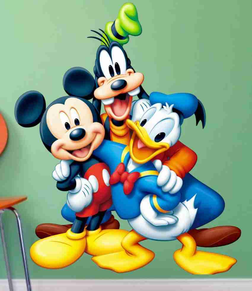 Donald Duck Walt Disney Cartoon Characters Decors Wall Sticker Art