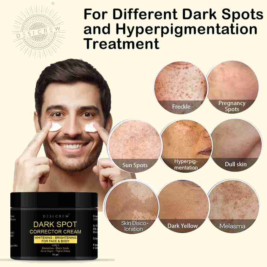 Desi Crew Dark Spot Remover Cream Pimple Marks Acne Scar Pigmentation Blemish Removal Price in India Buy Desi Crew Dark Spot Remover Cream Pimple Marks Acne Scar Pigmentation Blemish