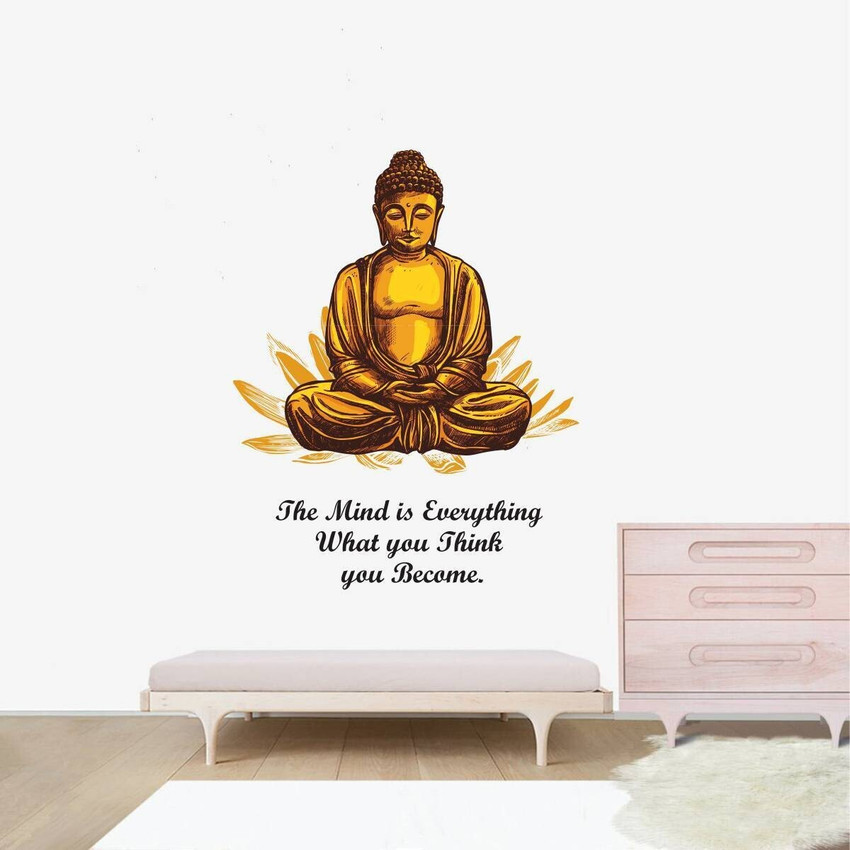 Buddha Vinyl Quotes Buddha Quote Sticker Vinyl Wall Art Bed Bath