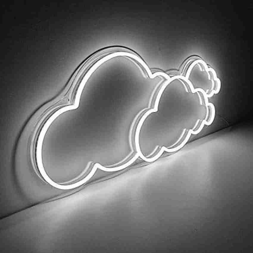 White Neon Light Heart Neon Sign 14"x15" LED Neon Heart Light