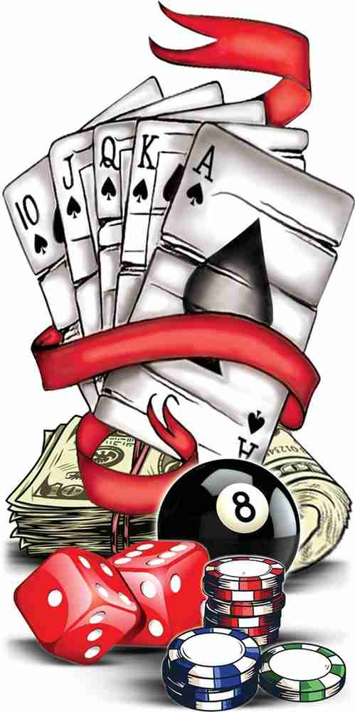 20 Latest Gambling Tattoo Designs Poker Chip Tattoo Designs