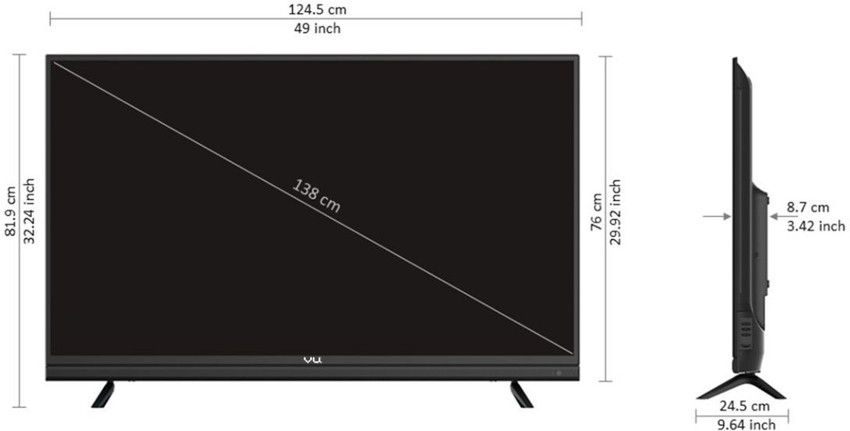 Vu tv 55 inch store
