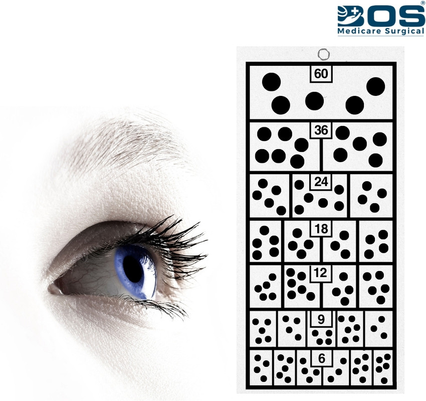 Standard Eye Chart Printable Sight Test Chart Black And White Stock