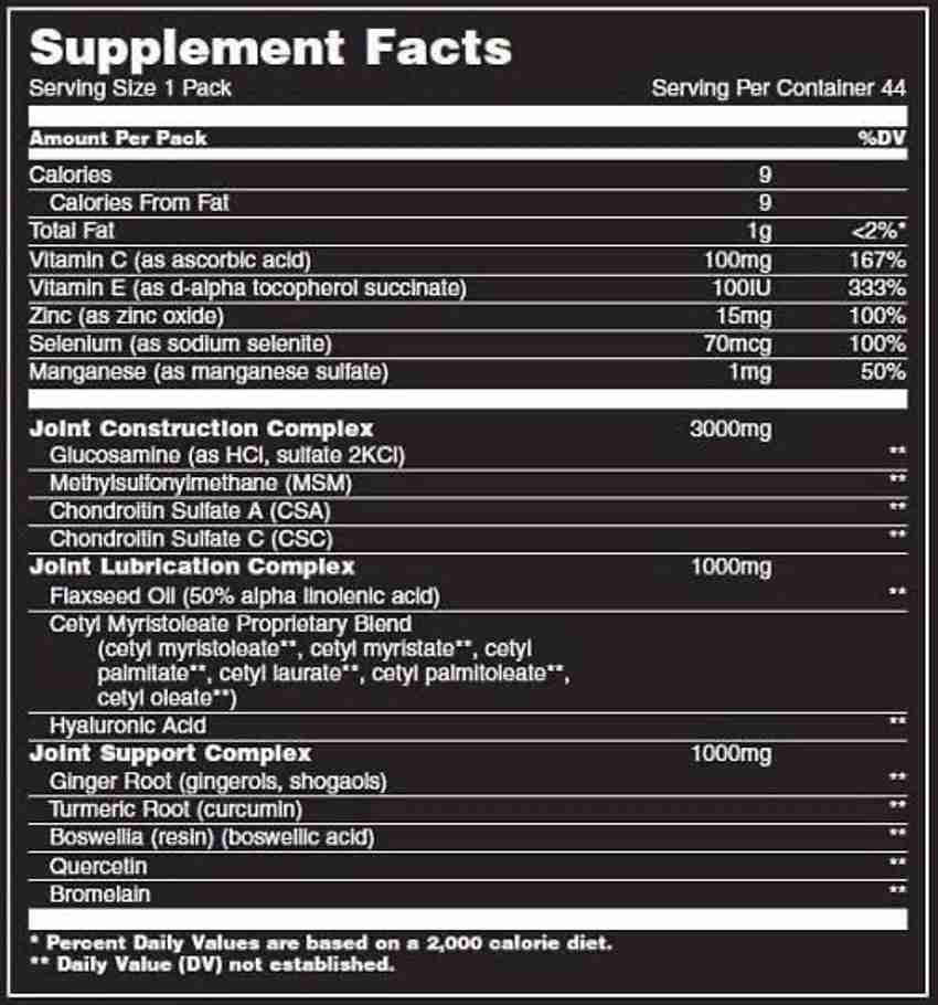 Universal Animal Flex Universal Nutrition Animal Flex Powder 339