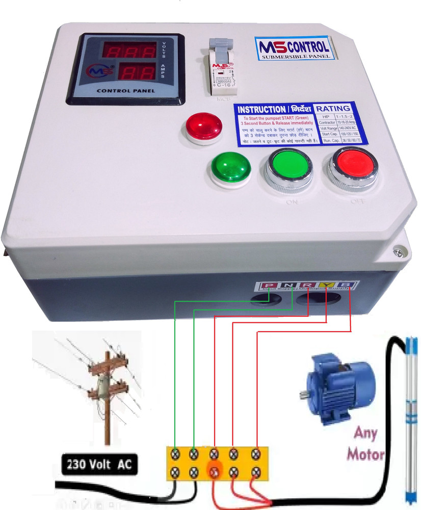 120 Volts Submersible Pump Control Box About Bright Control Panels
