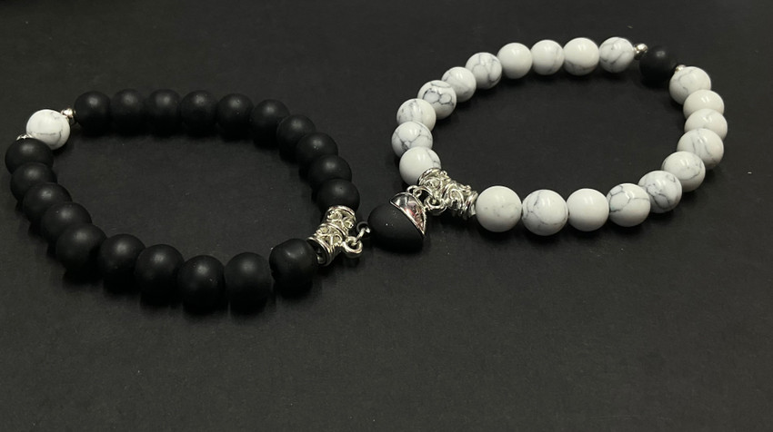 sky enterprises Magnetic Bracelet for Couples Stone Bracelets for Girlfriend Gift Bracelet Men Women Price in India Buy sky enterprises Magnetic Bracelet for Couples Stone Bracelets for Girlfriend Gif...